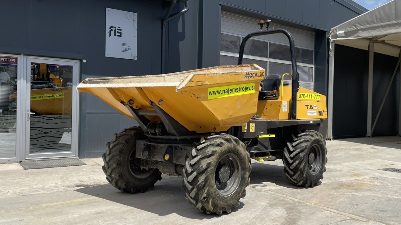 Demper 6 ton – Najem strojev